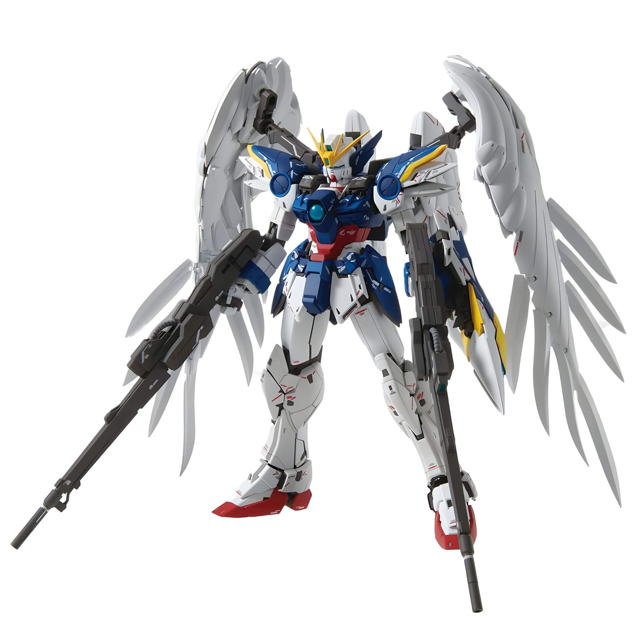 Kit de modelo Bandai Wing Gundam Zero (EW) Ver.Ka, Vals sin fin, MG a ...