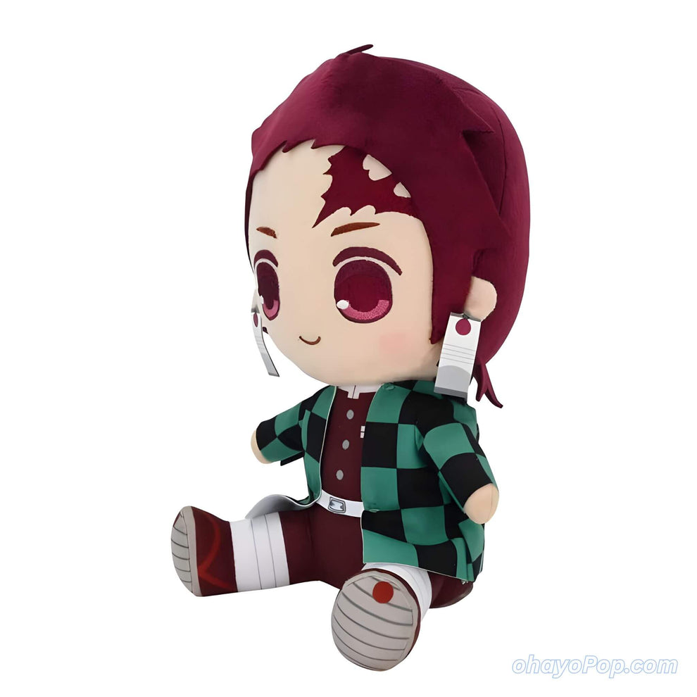 Furyu Demon Slayer: Kimetsu no Yaiba Tanjiro Kamado 9.8" Big Plush ...